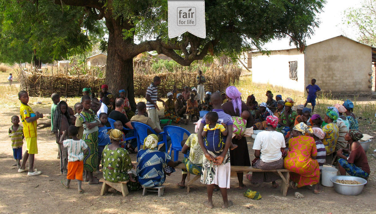 Thousands of women thank you for buying fair trade products.